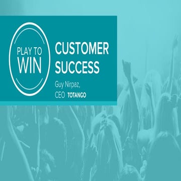 Introduction to customer success | PPTX