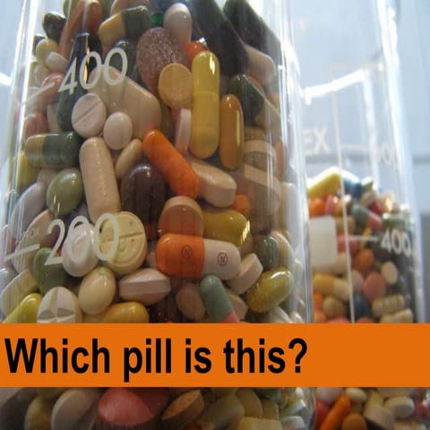 Identifying Pills with RXList | PPTX