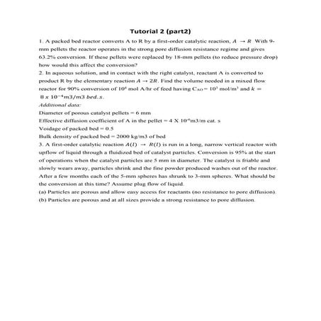 Rxns tut 2.2 | PDF | Chemistry | Science