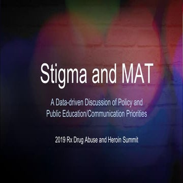 Opioids and harm reduction | PPTX