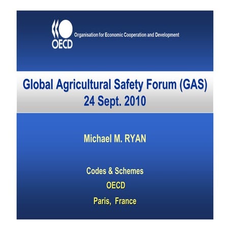 The OECD Standard Codes for Agricultural and Forestry Tractors | PDF