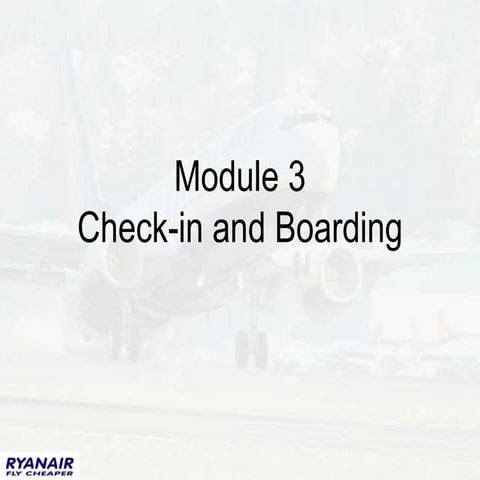 Modul 3 - Check-in and boarding | PPTX