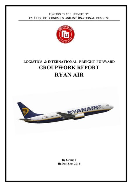 OPERATION STRATEGIC MANAGEMENT OF RYANAIR & FLEXTRONICS | PPT