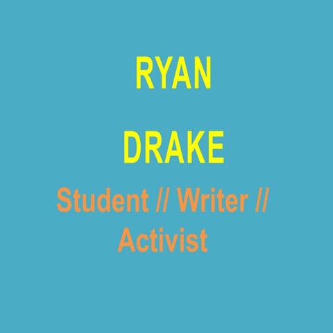 Ryan Drake's Resumé | PPT