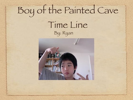 Boy of the Painted Cave Timeline | KEY | Books and Literature