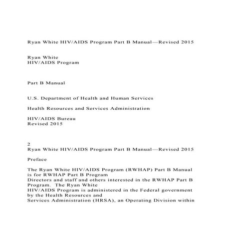 Ryan White HIVAIDS Program Part B Manual—Revised 2015 R.docx