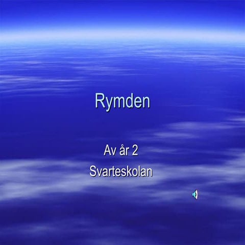 Rymden | PPT