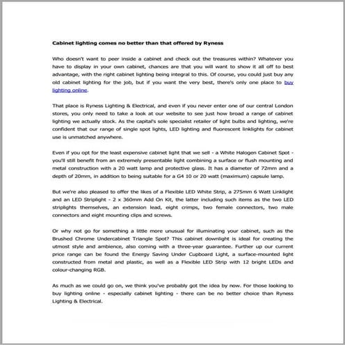 Bathroom Lighting | PDF