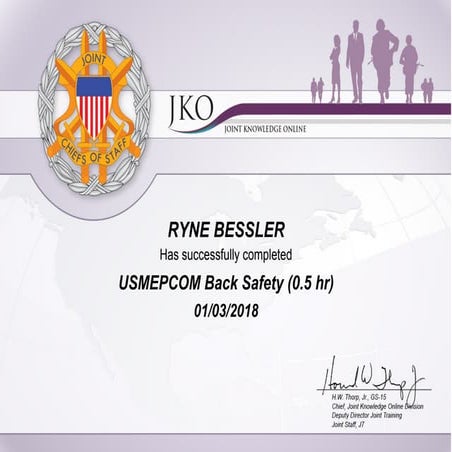 USMEPCOM Back Safety | PPT