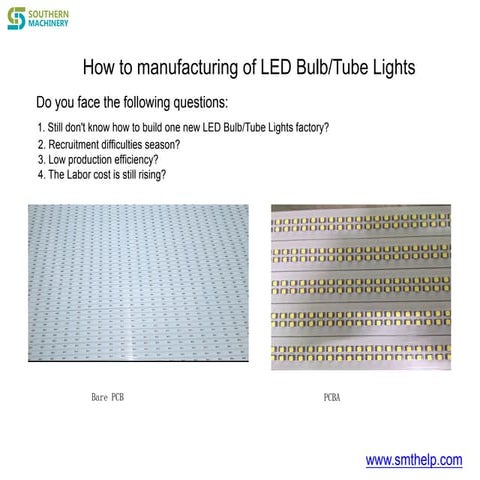 SMT Line for LED Lights & Drives | PDF
