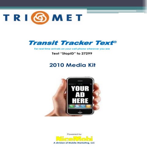 TriMet Media Kit | PPTX | Business | Business and Finance