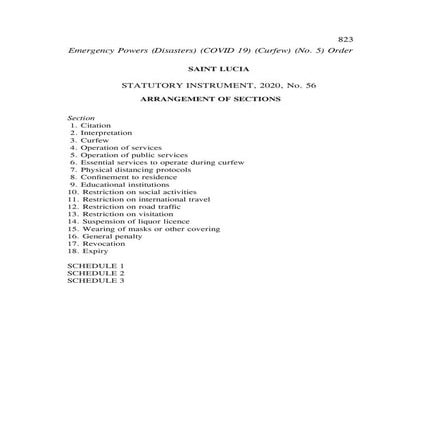 Statutory Instrument #68 of 2020 | PDF