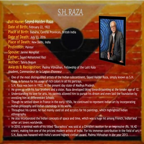 S.H. Raza | PPTX
