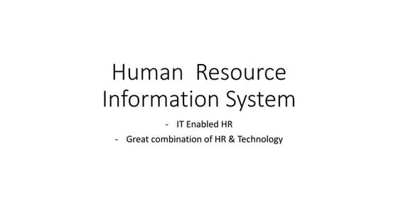 Presentation HRIS.pptx.......................... | PPTX | Computer Software and Applications ...