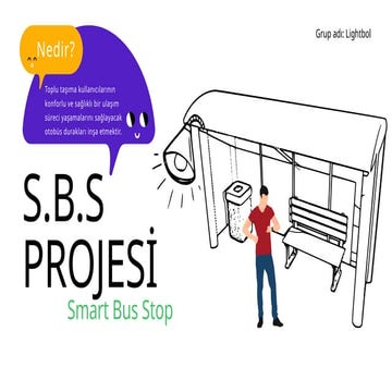 Smart Bus Stop Project Kids Education Presentation | PPTX