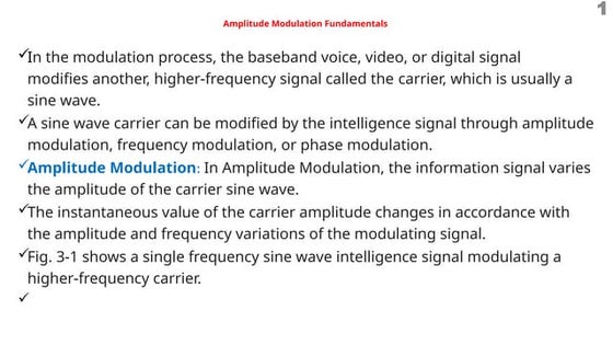 Comparative Study and Performance Analysis of different Modulation ...