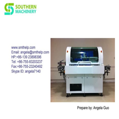 S-7000 Odd Form Inserter for PCB Assembly | PPT