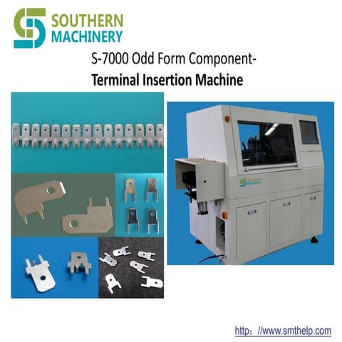 S 7000 terminal insertion machine | PDF