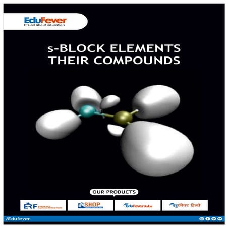 S Block Elements Chemistry Revision Notes Pdf 
