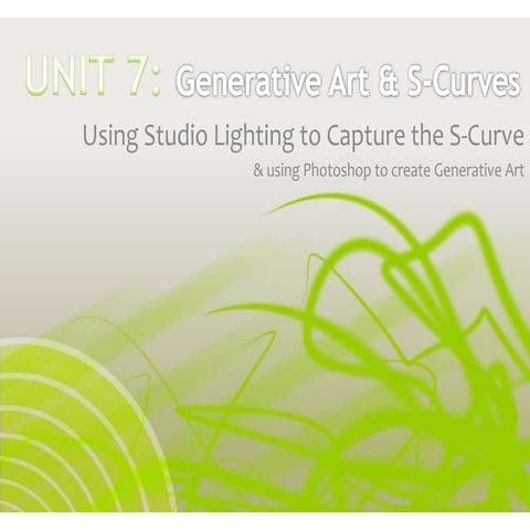 Unit 3 - Photography as Design: Principles | PPTX