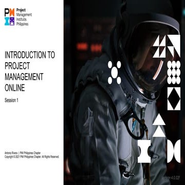S-IPM_S1 - INTRODUCTION TO PROJECT MANAGEMENT ONLINE | PDF