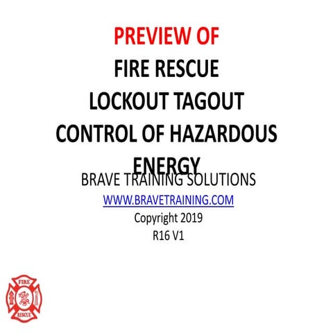 LOCKOUT TAGOUT OSHA COMPLIANT | PPT