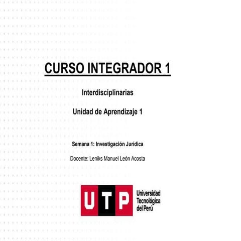 S01.s2 - Material.pdf UTP DERECHO PPT OFICIAL | PDF