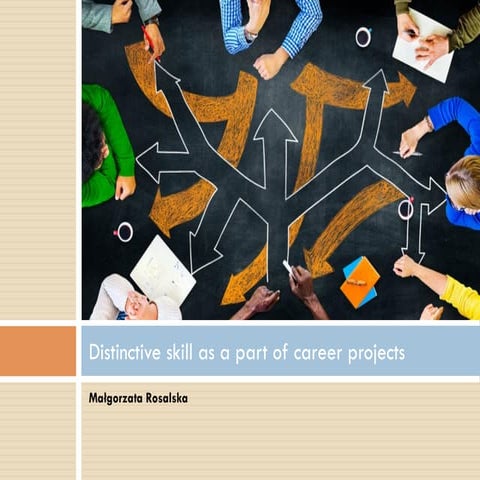 Distinctive skill as a part of career projects | PDF