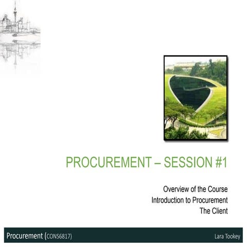 Procurement training course -introduction to procurement | PPTX