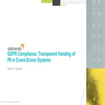 GDPR Compliance: Transparent Handing of Personally Identifiable ...