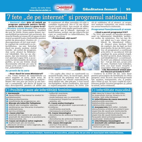 Raspuns Administratia Prezidentiala pentru SOS Infertilitatea 2015 | PDF