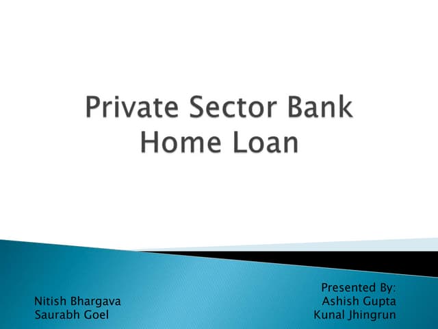 Presentation on personal loan | PPTX