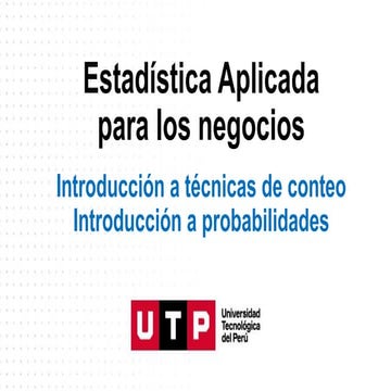 Probabilidad y Estadistica | PPSX