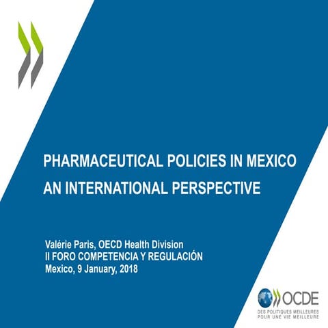 Pharmaceutical Policies in Mexico: An International Perspective | PDF
