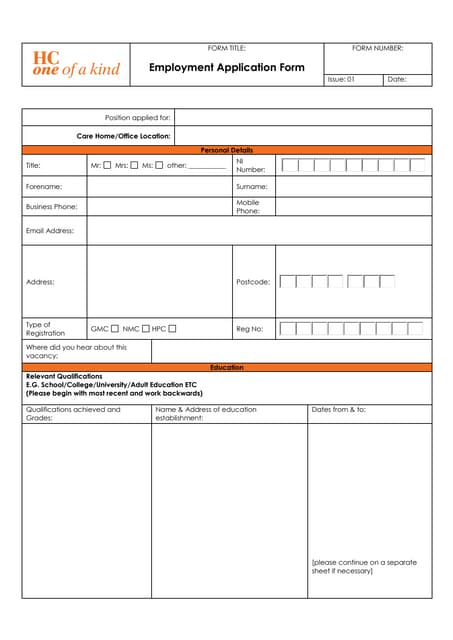 Background verification form | PDF