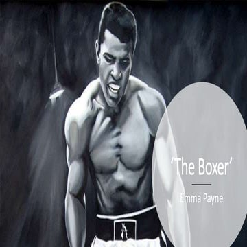 Poetry-unit-The-Boxer (poetry lesson ) | PPTX