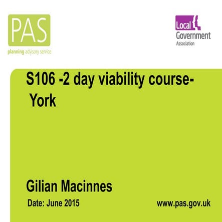Planning Obligations and Infrastructure Delivery - Session 3.pptx