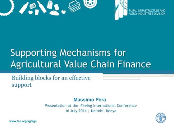 Flows within Fisheries Value Chain Financing | PPT