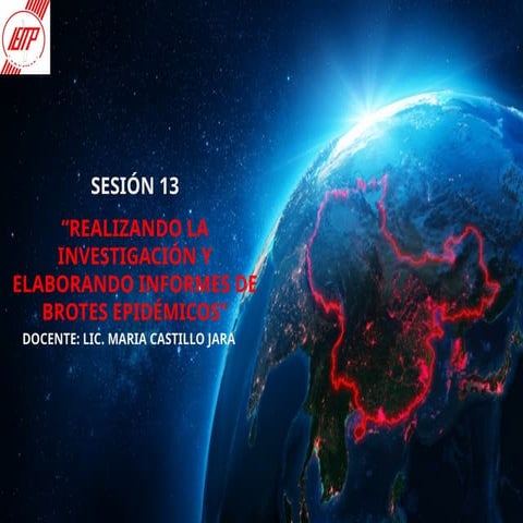 ETAPAS DE LA INVESTIGACIÓN DE UN BROTE. Epidemiología. LolaFFB | DOC