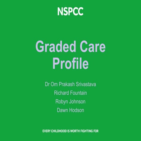 Graded Care Profile | PPT