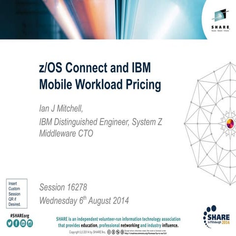 z/OS Connect - Overview at the "z Systems Agile Enterprise Development ...