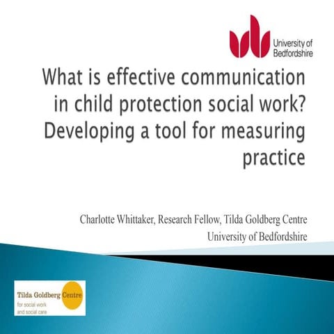 What is effective communication in child protection social work ...
