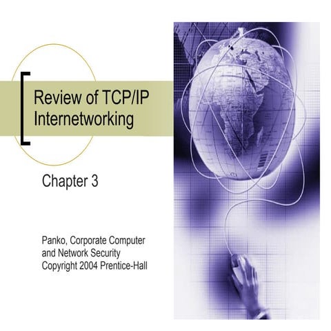 review of TCP/IP networking chapter S1C03.ppt