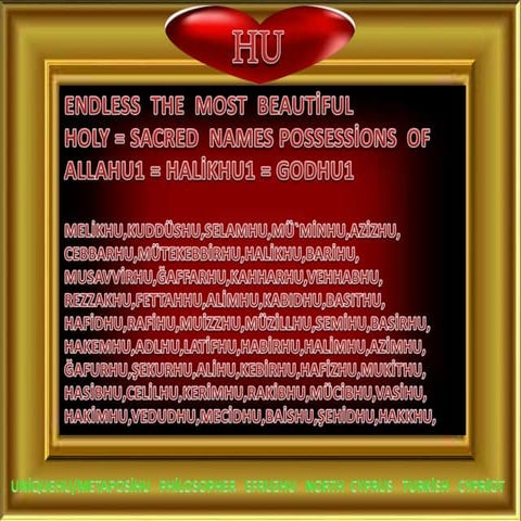 S1 endless the most beauti̇ful names possessi̇ons of allahu1=hali̇khu1 ...
