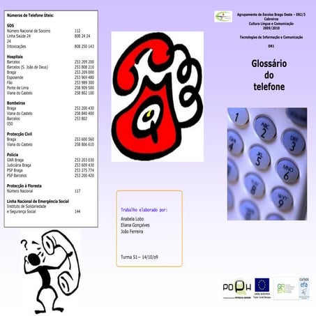 Glossário do Telefone | PDF