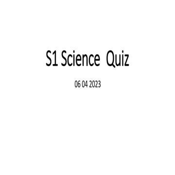 S1 Science Quiz.pptx