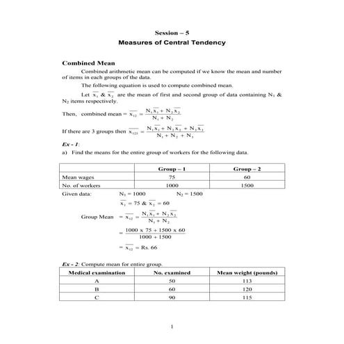 Analysis and explanation of Geometric Mean (GM).pptx