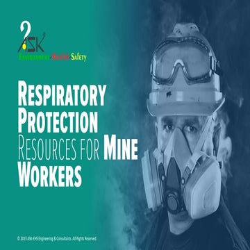 Respiratory Protection Resources for Mine workers | PDF