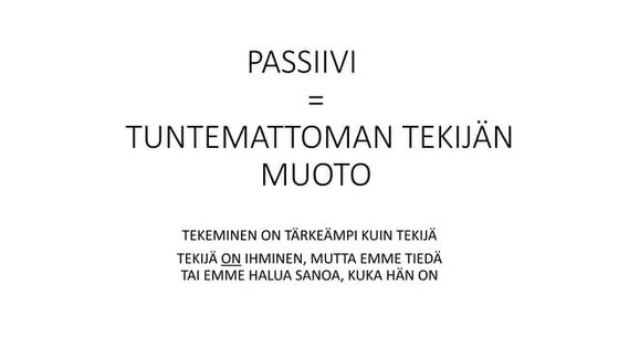 Substantiivit | PPT