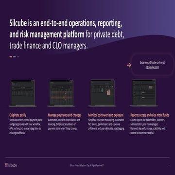 S2_4_1 SILCUBE.pdf eu fintech pitch battle | PDF
